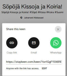 Mikä on StayKeen & Miten sitä käytetään? - ᒍᑌᕼᗩᗰᗩTTI ᑎIᔕKᗩᔕᗩᗩᖇI